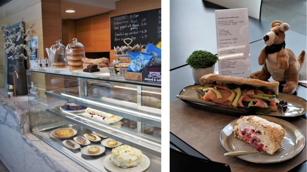 Take a break at the SJMC café | Sir John Monash Centre